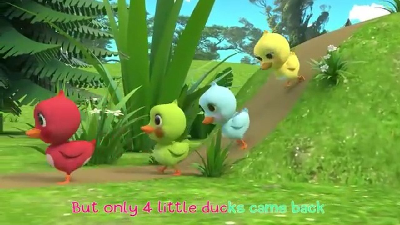 Five (5) Little Ducks song | The best song for kids | Newborn Baby ...
