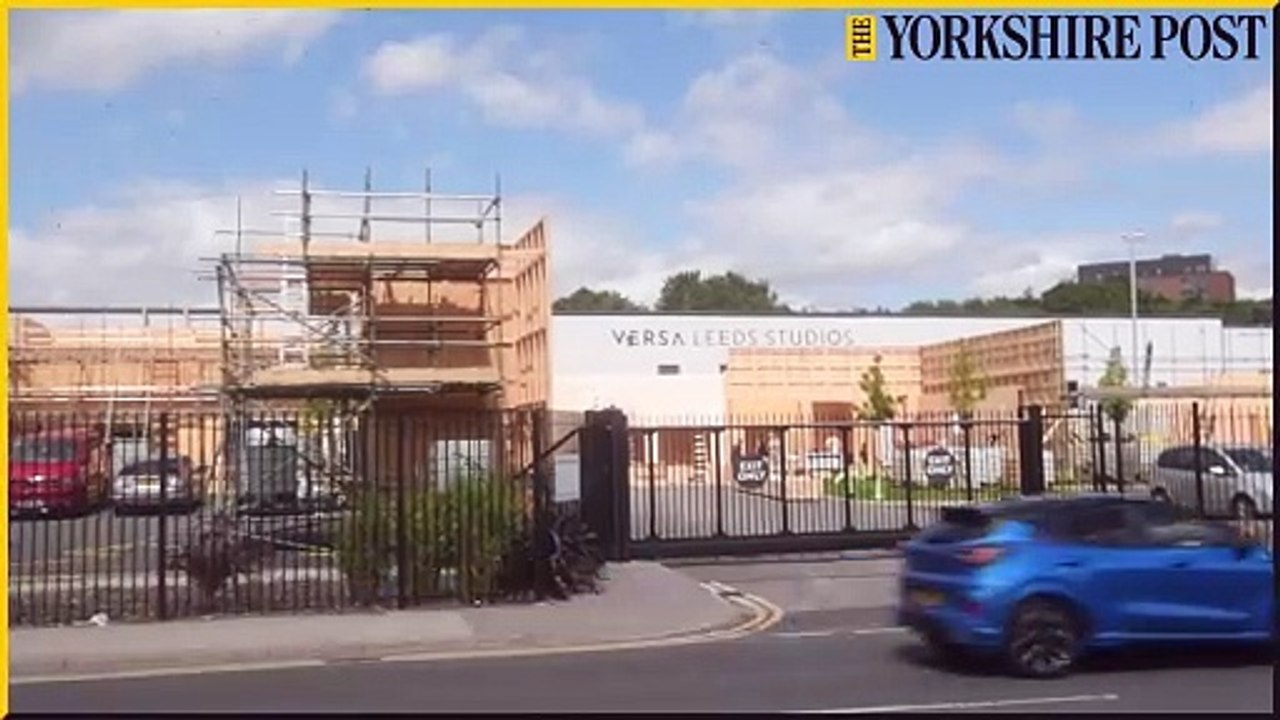 Film set being built at Versa Leeds Studios Whitehall Road, Leeds ...