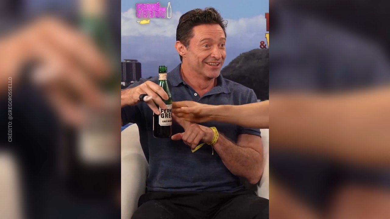 Grego Rosello hizo probar el fernet a Hugh Jackman y Ryan Reynolds ...