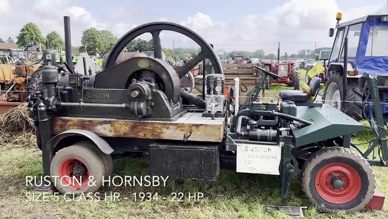 Ruston Hornsby engine size 5 class HR (1934) - video Dailymotion