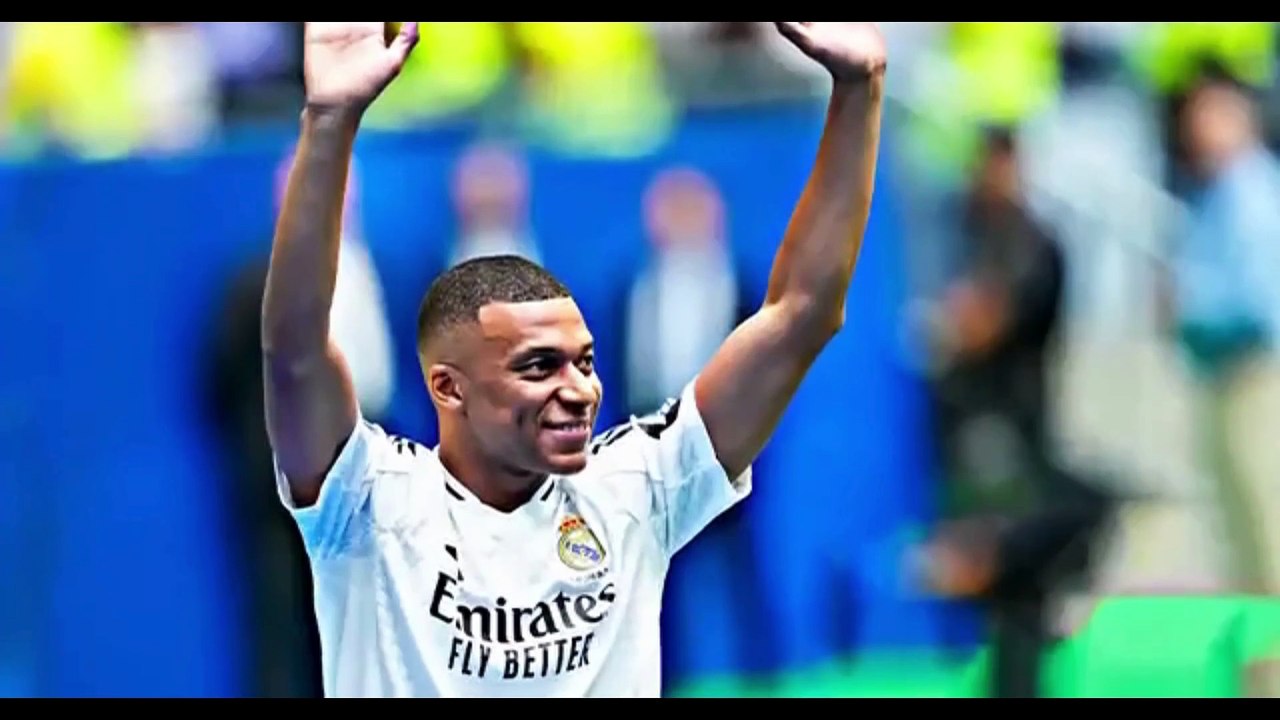 Kylian Mbappe's introduction to Real Madrid breaks idol Cristiano ...