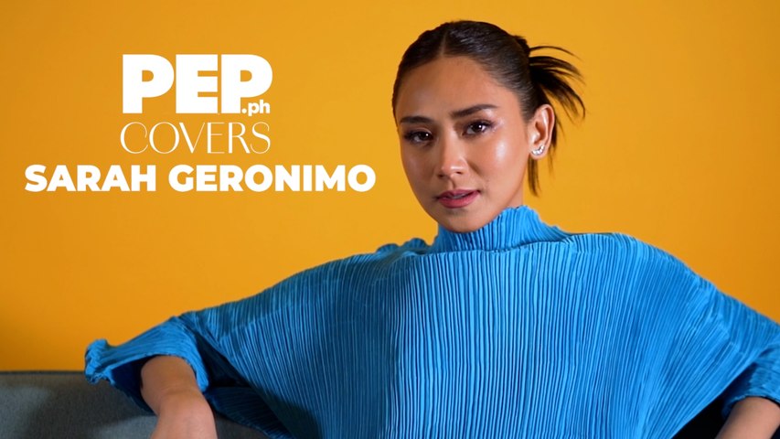 Take a look behind the scenes of Sarah Geronimo's PEP.ph photo shoot ...