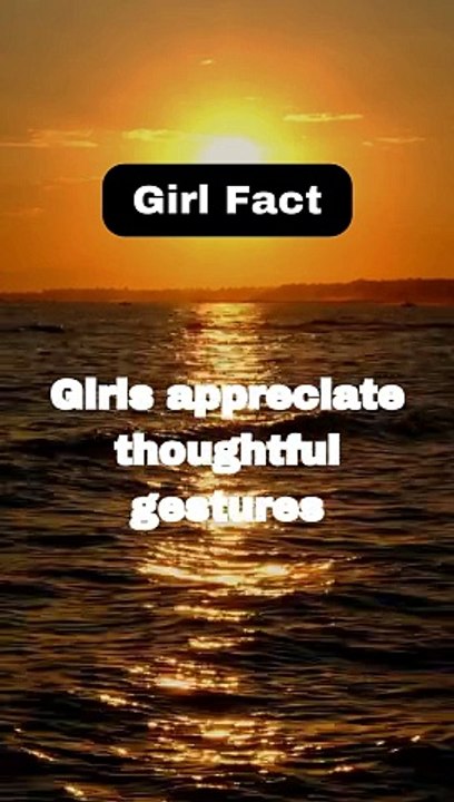 Girls appreciate thoughtful gestures and attention to detail. - video ...