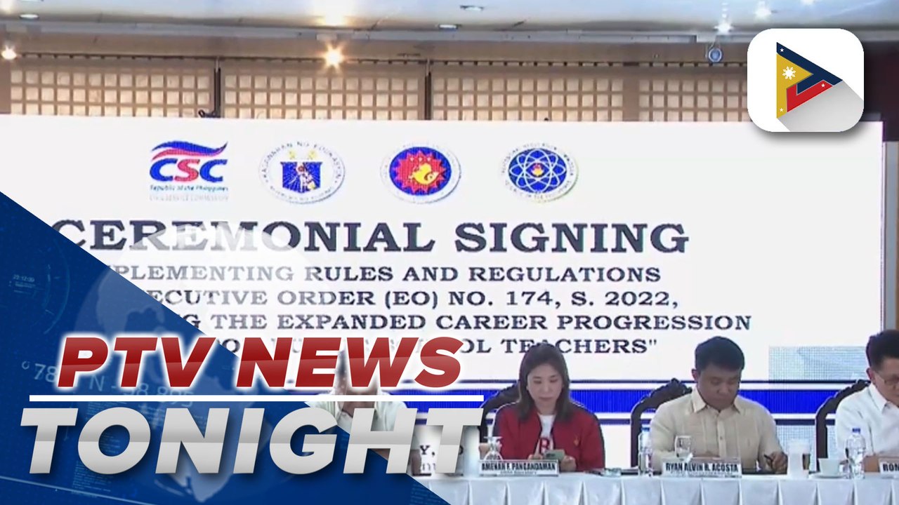 DepEd, DBM ink IRR of E.O. 174 or Establishment of Expanded Career ...
