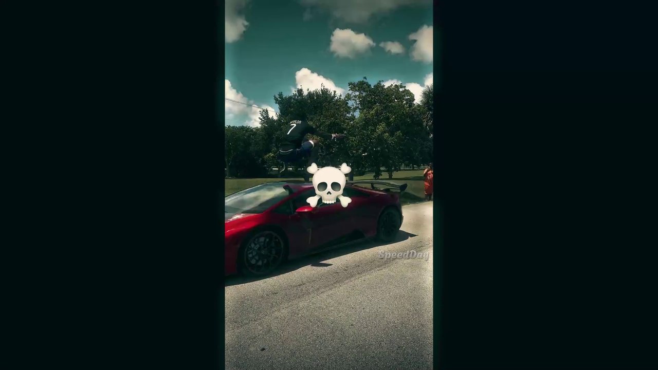 IShowSpeed Jump Over A Ronaldo Car - video Dailymotion