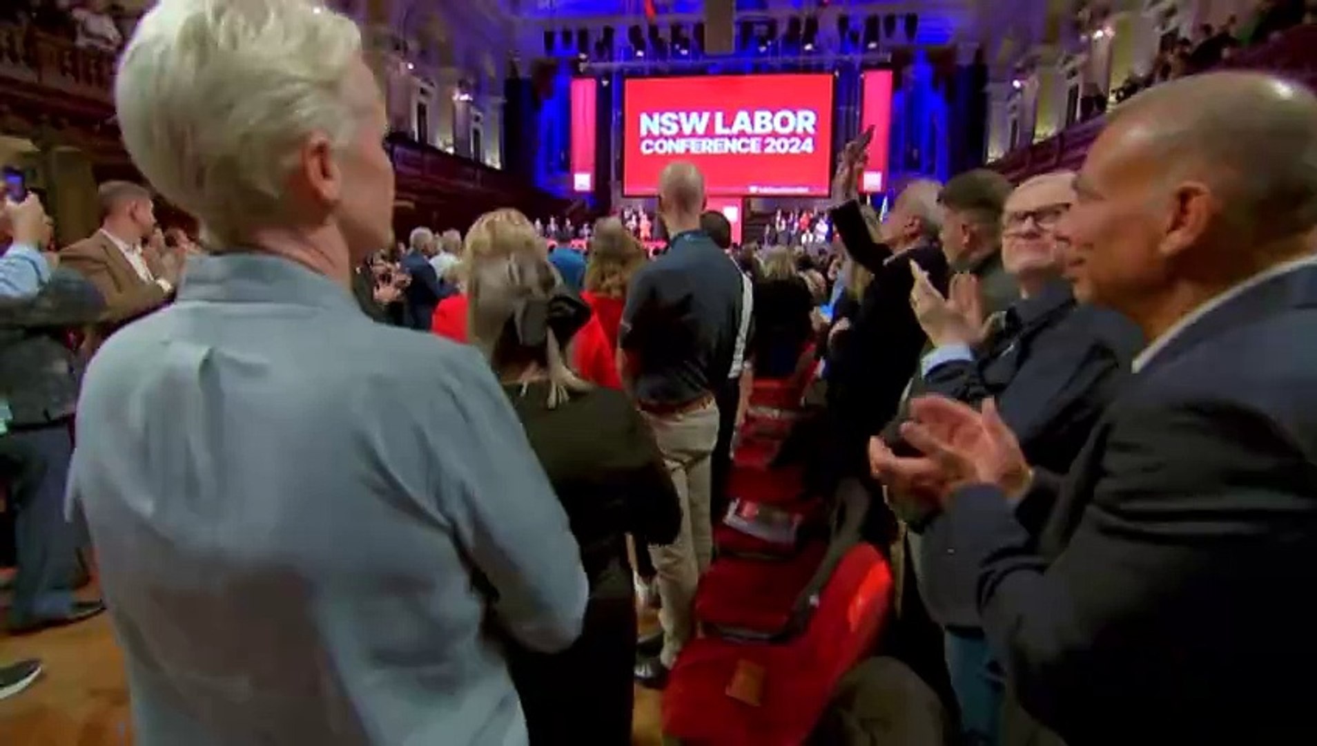 Electrical Trades Union members walk out on Anthony Albanese speech at ...