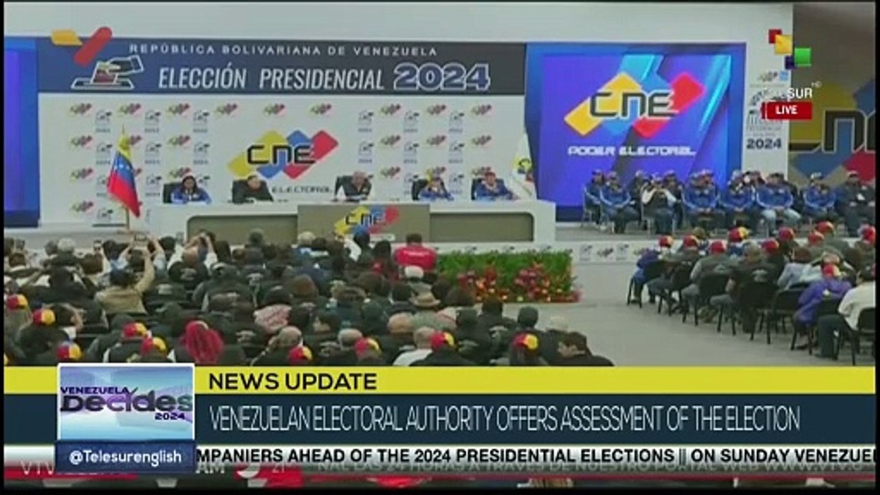 CNE declares Nicolas Maduro as winner with more than 51% - video ...