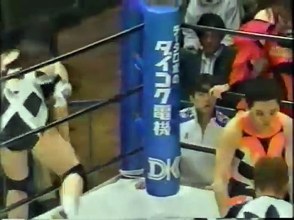 Kansai, Masami, Fukuoka, and Yagi vs. Ozaki, Cutie, Okutsu, and Toyama ...