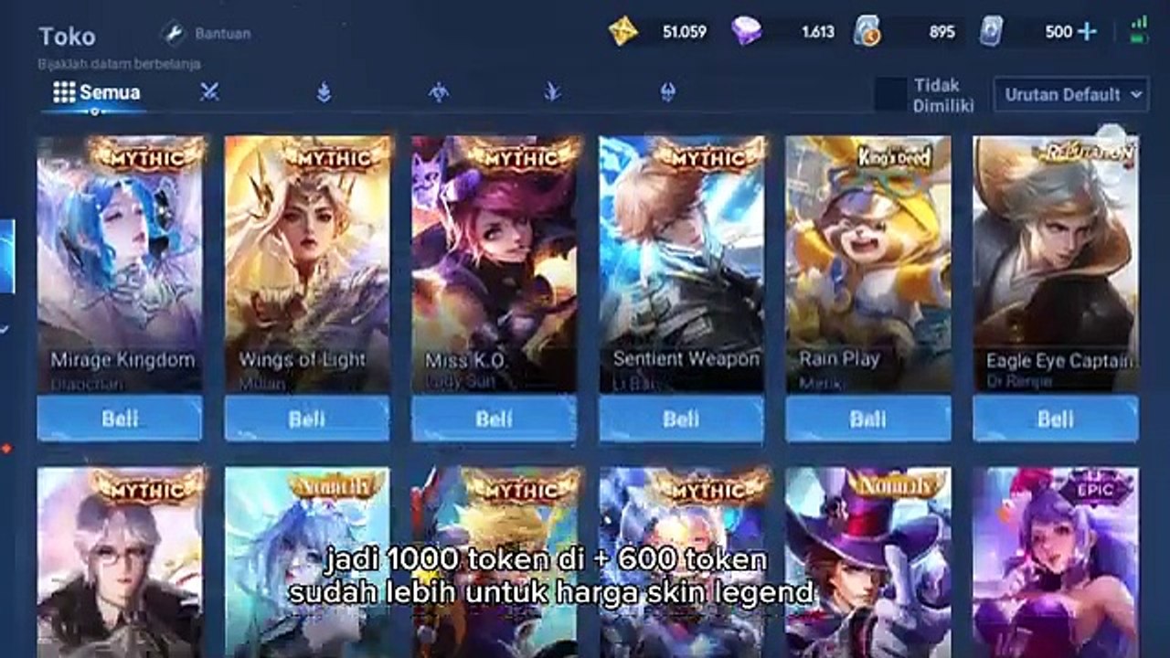 SKIN LEGEND HOK FREE!HONOR OF KINGS! EVENT TOKEN - video Dailymotion