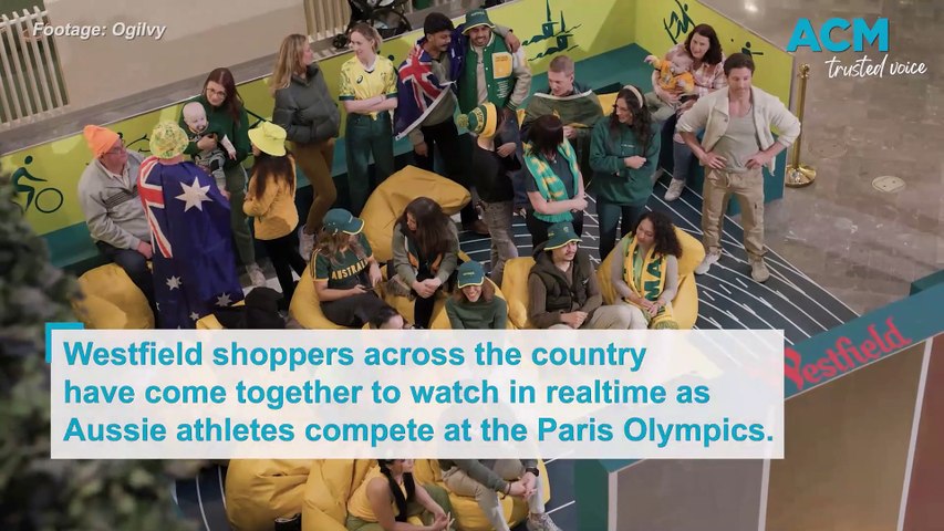 Westfield shoppers cheer on Aussie athletes in Paris Olympics | The ...