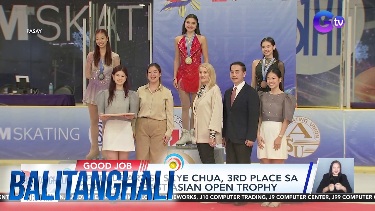Sparkle artist Skye Chua, 3rd place sa 2024 Southeast Asian Open Trophy ...