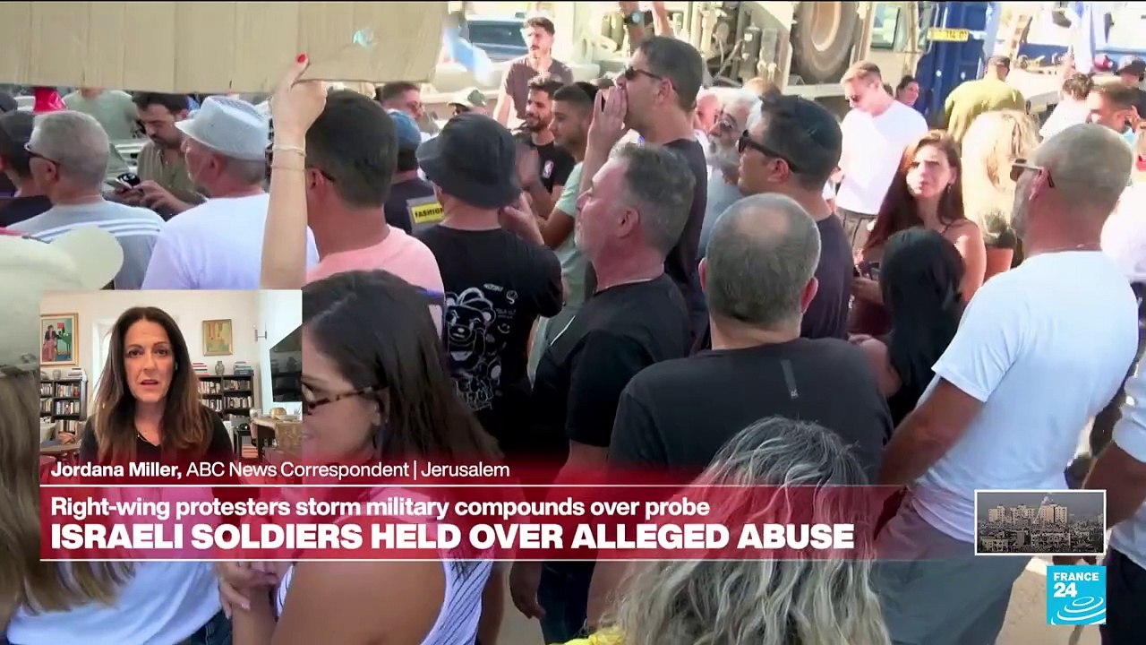 'Scenes of chaos' as Israeli military probe of suspected prisoner abuse ...