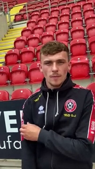 Harrison Burrows discusses Sheffield United transfer - video Dailymotion