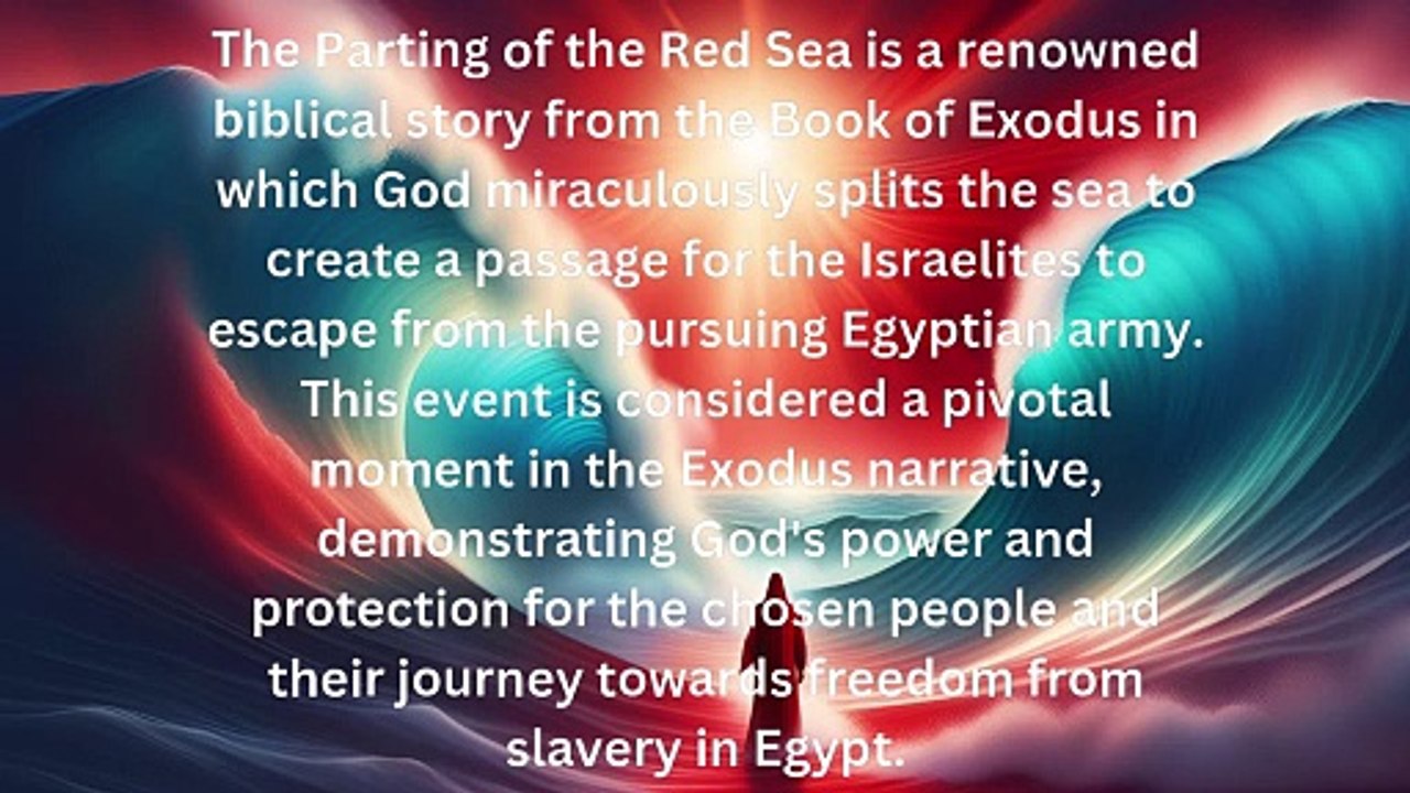 Parting of the Red Sea - video Dailymotion