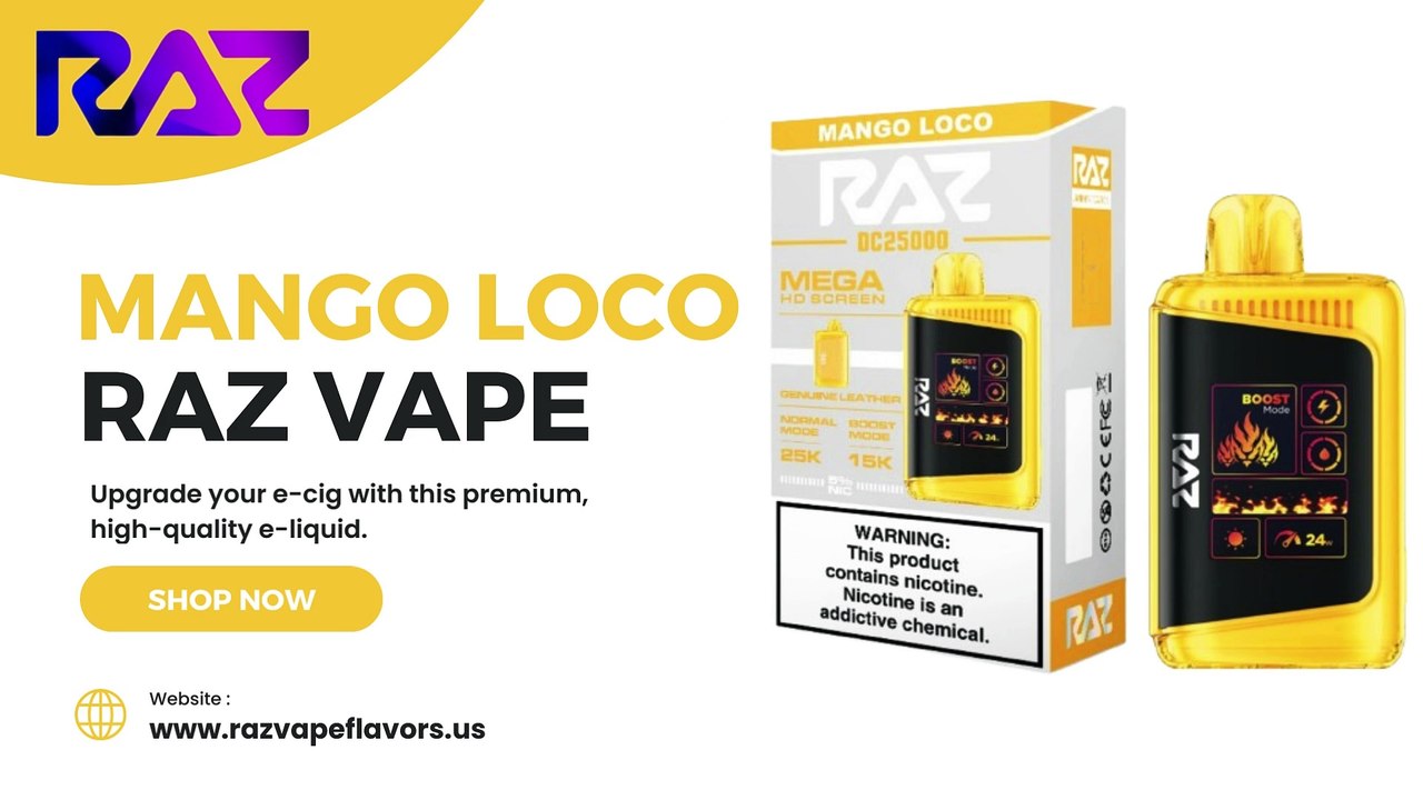 Mango Loco – RAZ Vape - video Dailymotion