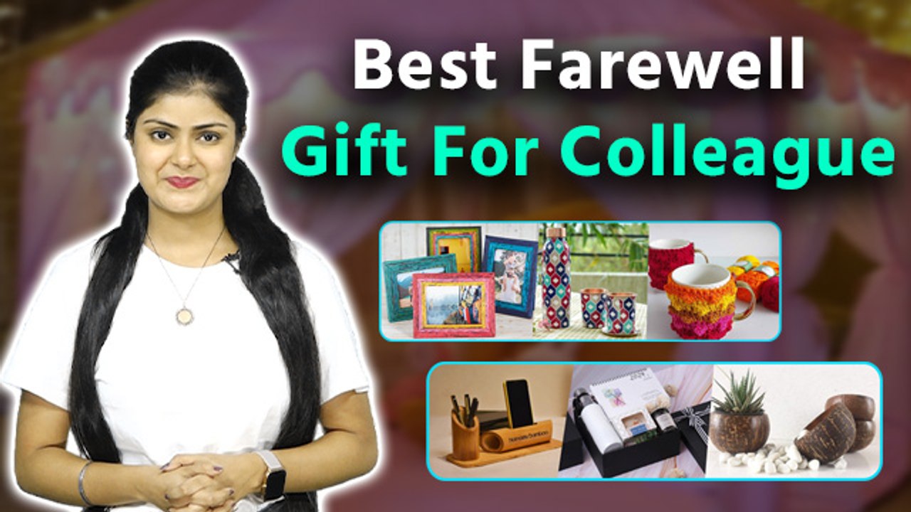 Best Farewell Gift For Colleagues: Crochet Mug, Copper Bottle To Fresh ...