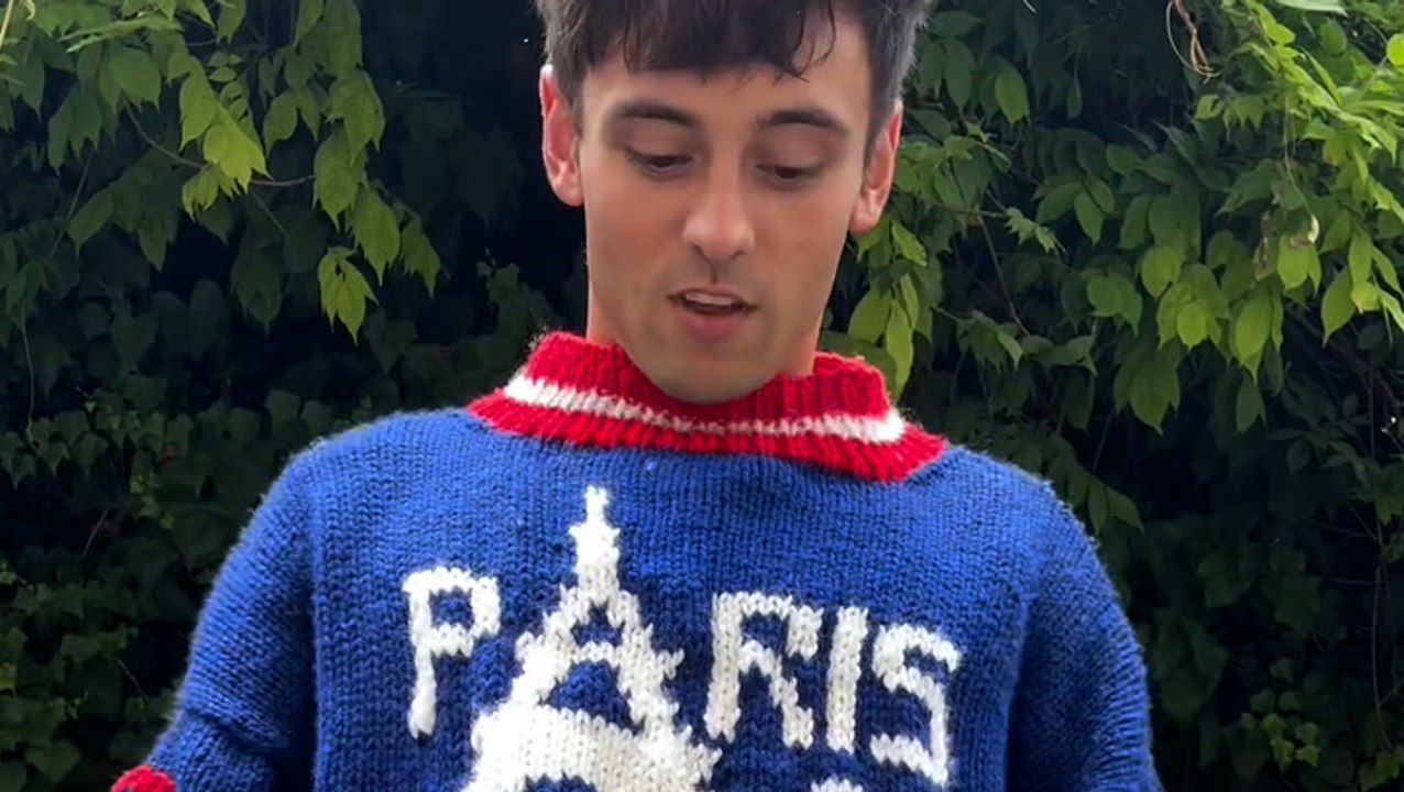 Tom Daley reveals what he has been knitting during Paris Olympics ...