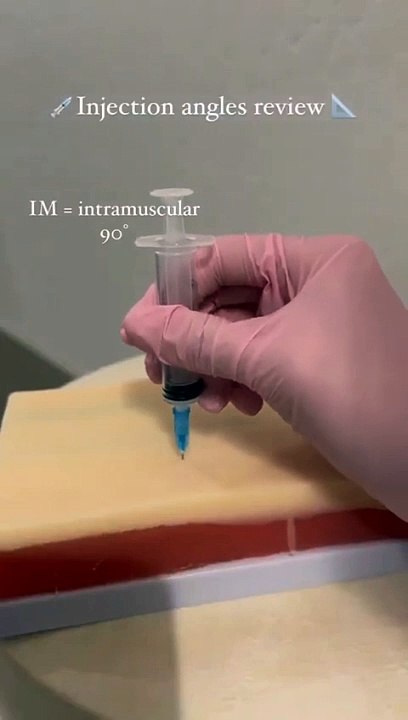 Types_of_given_injection_angle_review.#shorts_#medicalstudent_#nursing ...
