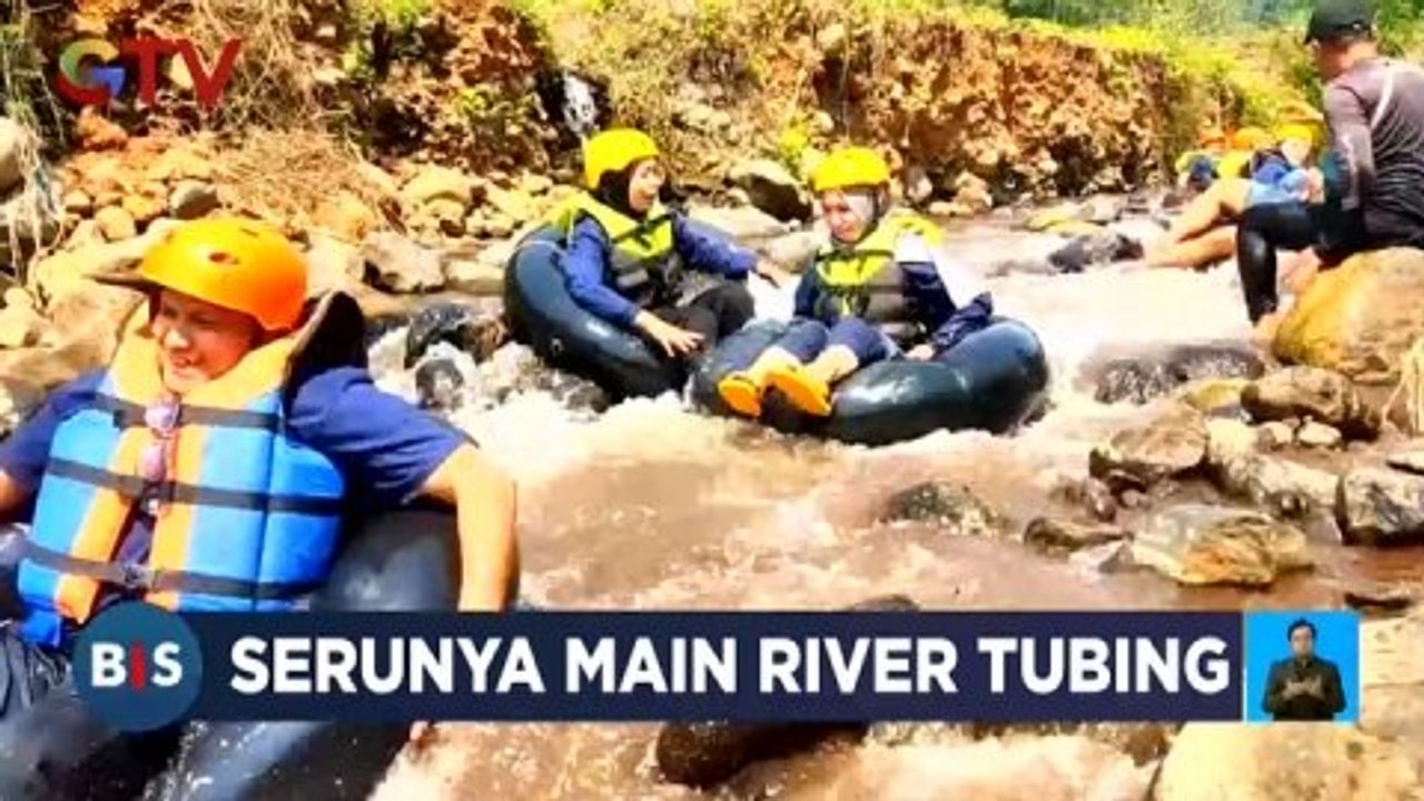 Asyiknya Main River Tubing Sejauh 3 Kilometer di Mojokerto - video ...