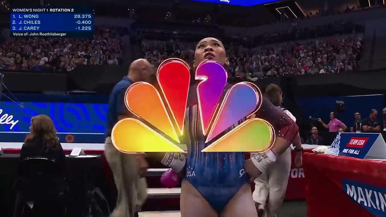 Suni Lee leaves NO DOUBT on Day 1 of US Gymnastics Trials - video ...