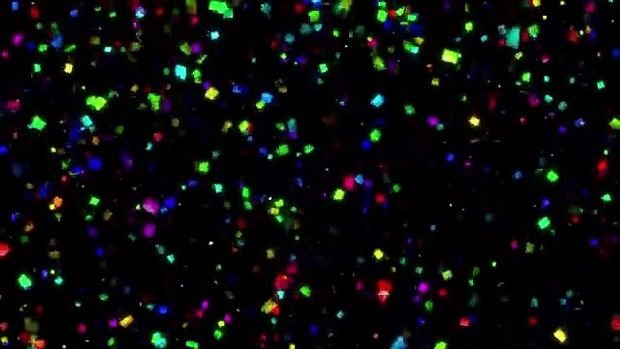 Confetti Party Celebration animation Background - Free Video Background ...
