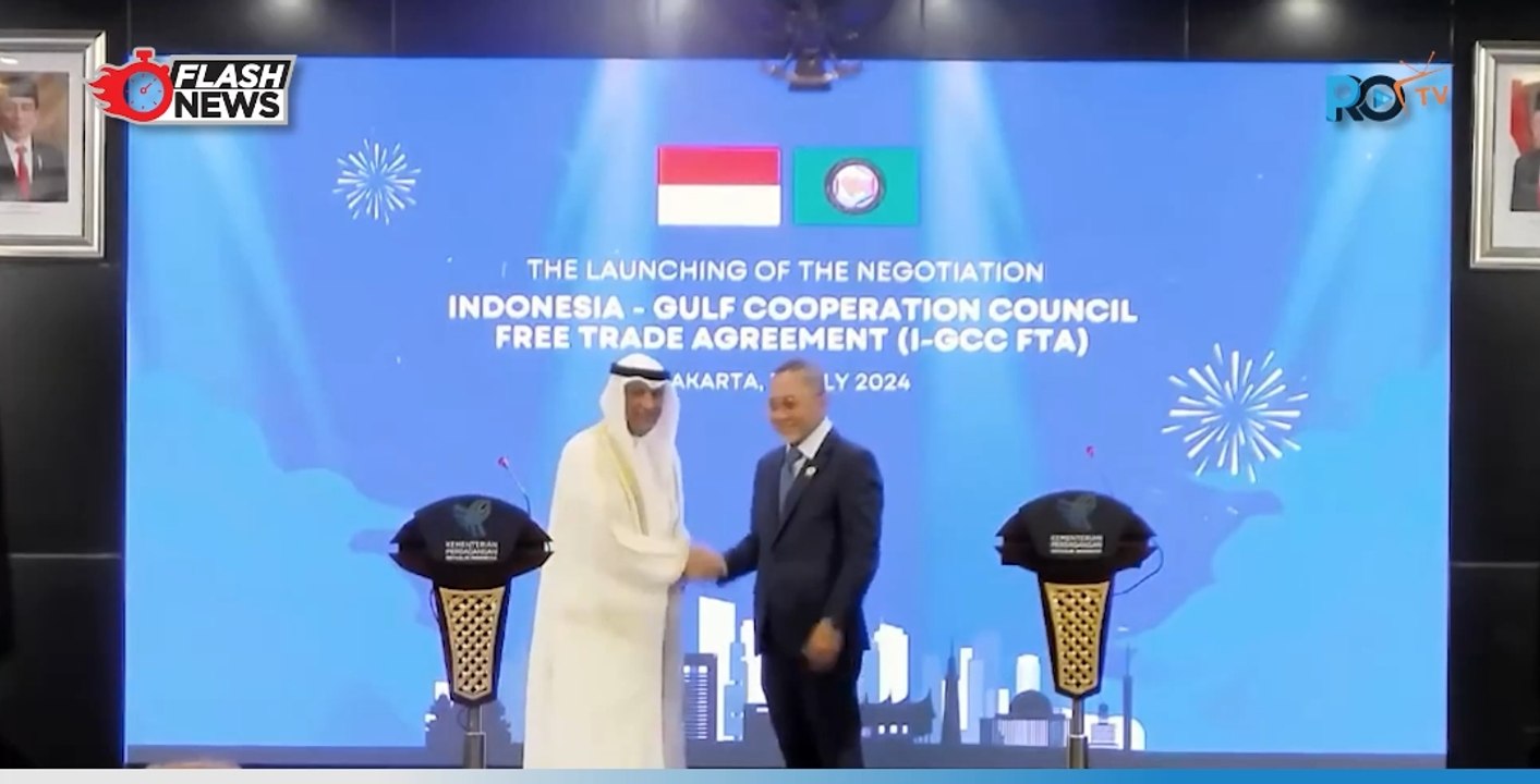 Indonesia dan Negara GCC Resmi Luncurkan Perundingan I-GCC FTA - Video ...