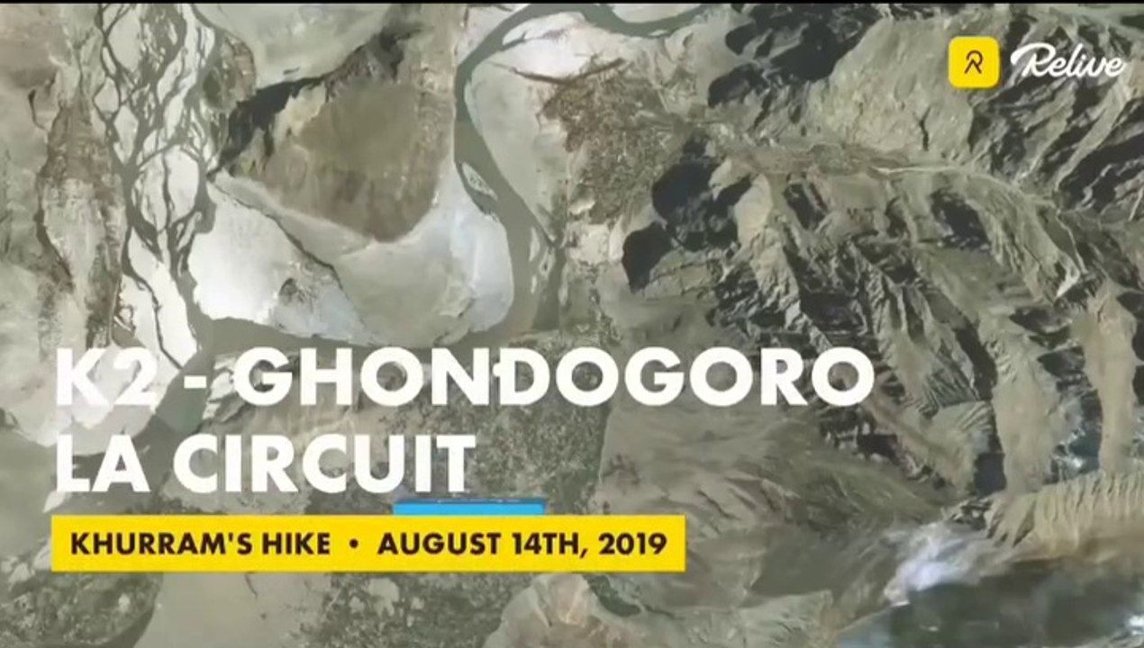 K2 Base Camp Trek 3d Map - video Dailymotion