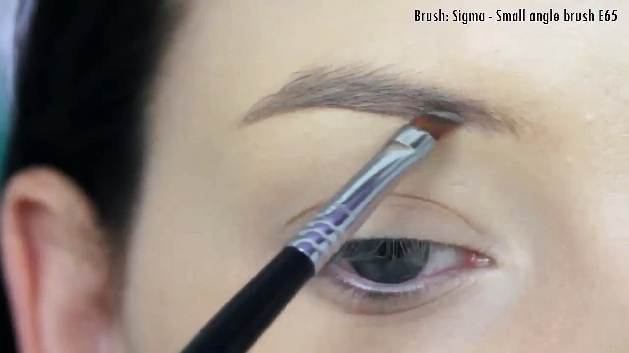 Natural eyebrow tutorial - video Dailymotion