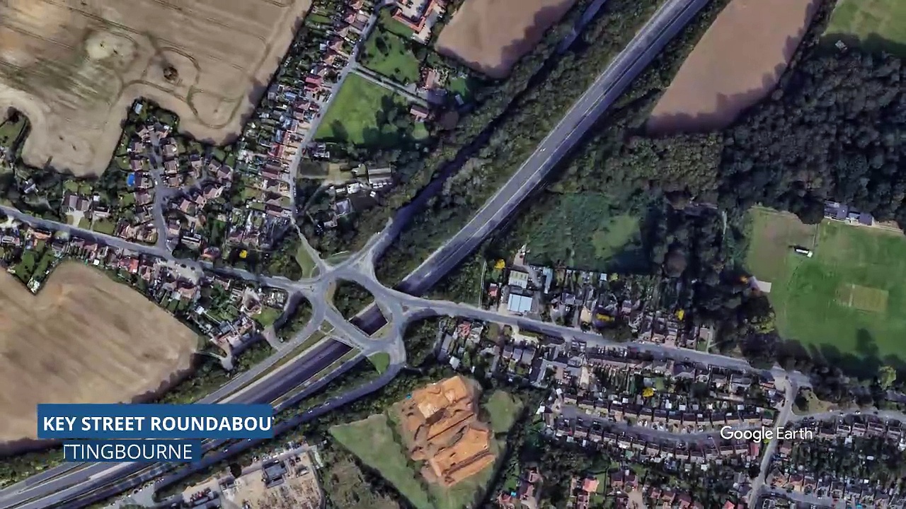 The Key Street roundabout will be redesigned