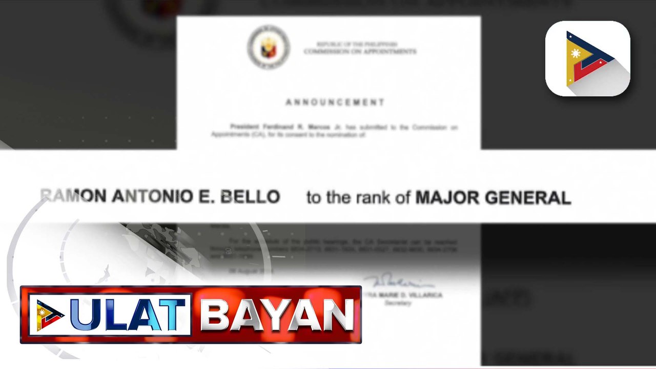 PBBM, isinumite na sa Commission on Appointments ang ad interim ...