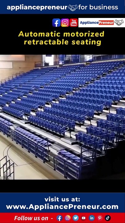 Automatic Motorised Retractable Seating #technology Welcome to the ...