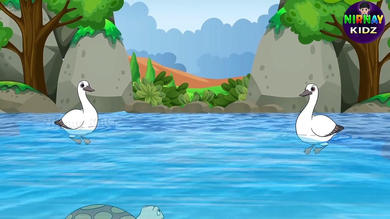 Geese and Tortoise Story in English - Moral stories for Kids - Bedtime Stories for Children ...