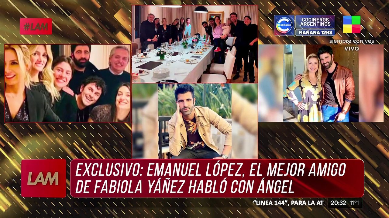 La palabra de EMANUEL LÓPEZ, el mejor amigo de FABIOLA YÁÑEZ - Vídeo ...
