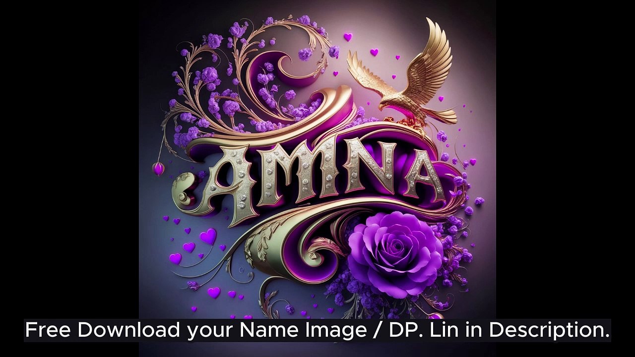 Amna Name Image / Wallpaper / Status I Free Download - video Dailymotion