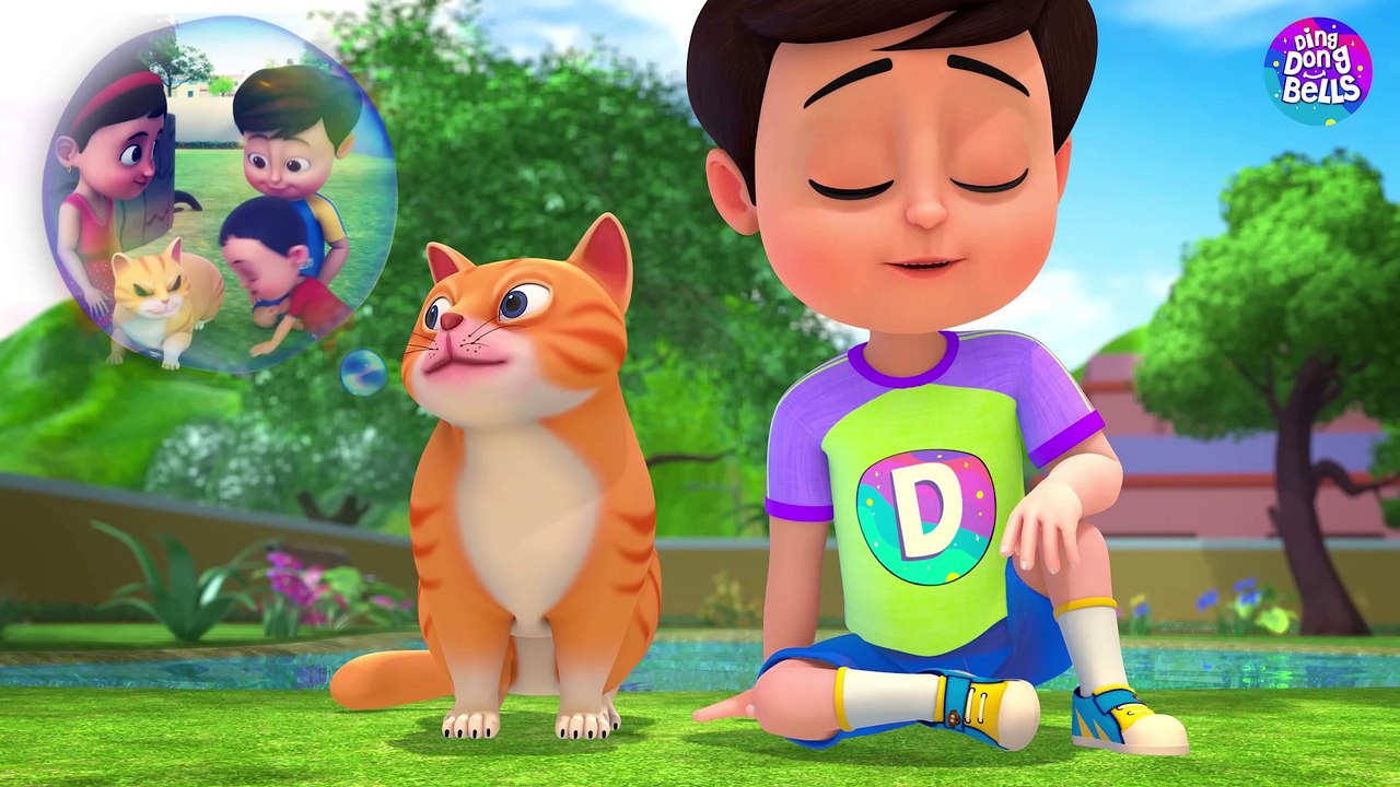 Meow Meow Billi Karti v2 - Hindi Rhymes for Children - Ding Dong Bells ...