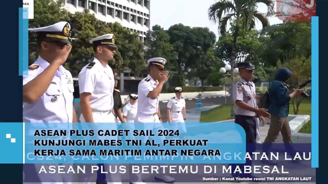 ASEAN Plus Cadet Sail 2024 Kunjungi Mabes TNI AL, Perkuat Kerja Sama ...