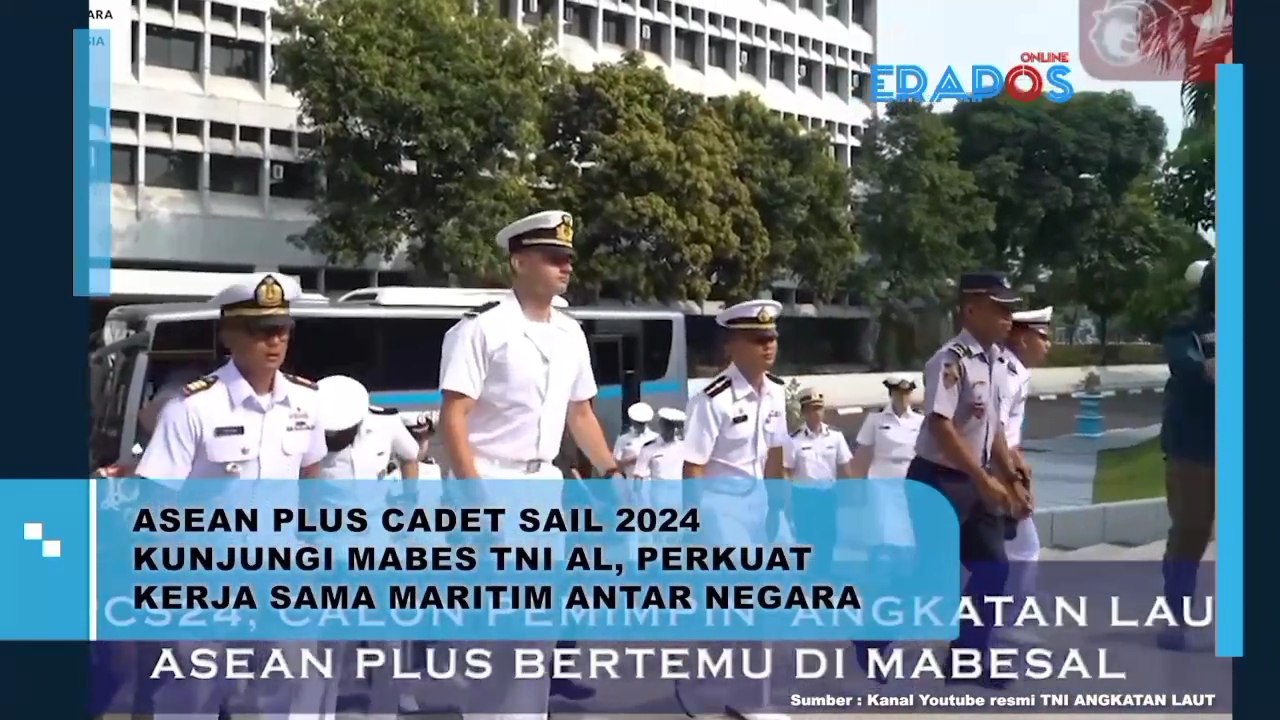 Asean Plus Cadet Sail 2024 Kunjungi Mabes TNI AL, Perkuat Kerja Sama ...
