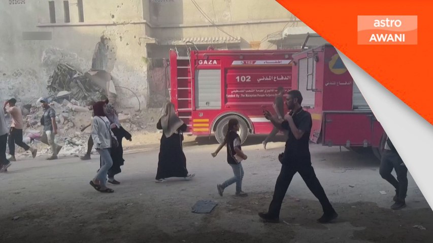 Lebih 100 orang Palestin maut serangan Israel di sekolah | Astro Awani