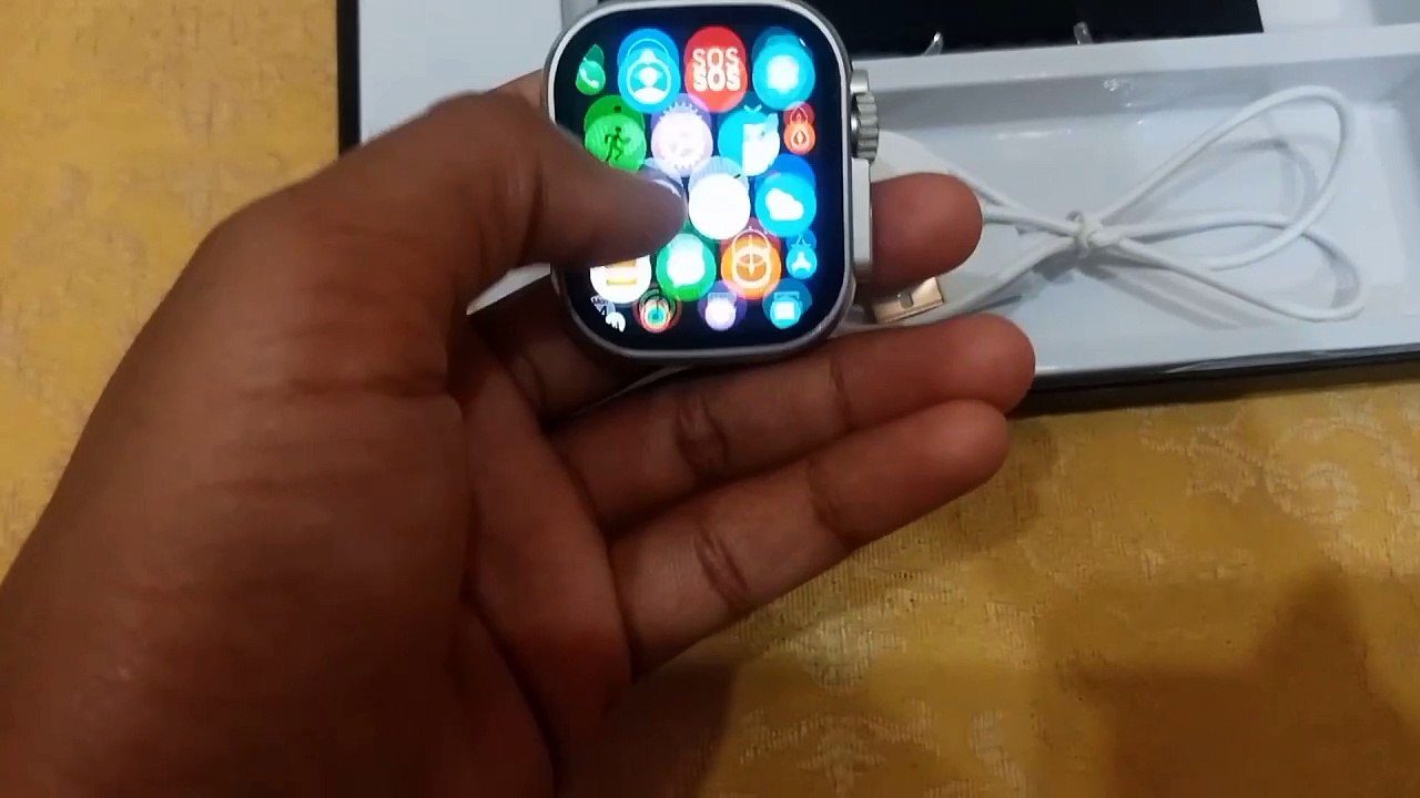 Unboxing t10 ultra first copy - video Dailymotion