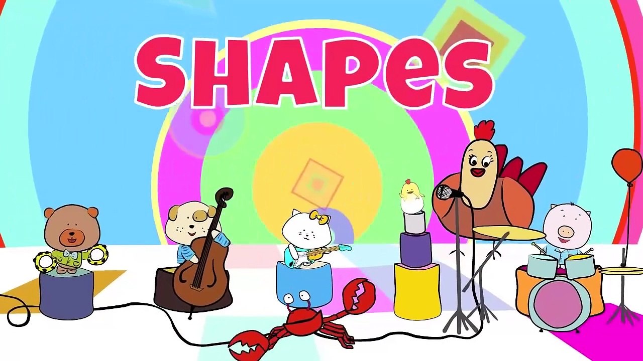 Shapes song for kids | The Singing Walrus - video Dailymotion