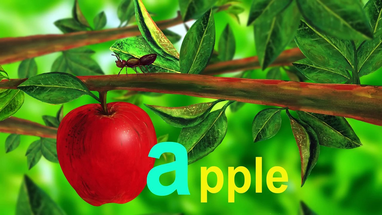 Learn the ABCs in Lower-Case_ _a_ is for ant and apple - video Dailymotion