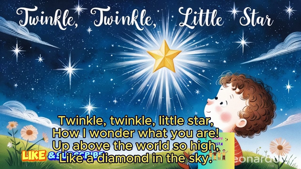 Twinkle Twinkle Little Star | Twinkle Twinkle Poem | Nursery Rhyme For ...