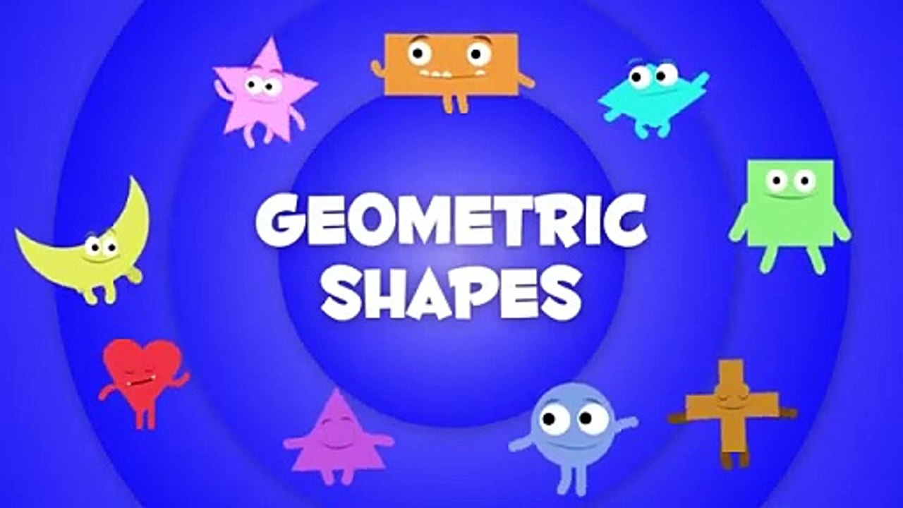 Geometric Shapes for kids - Preschool Vocabulary - video Dailymotion