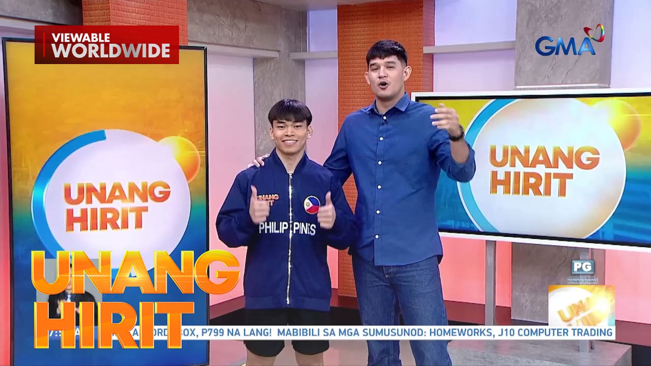 Carlos Yolo meets Carlos Yulo | Unang Hirit - video Dailymotion