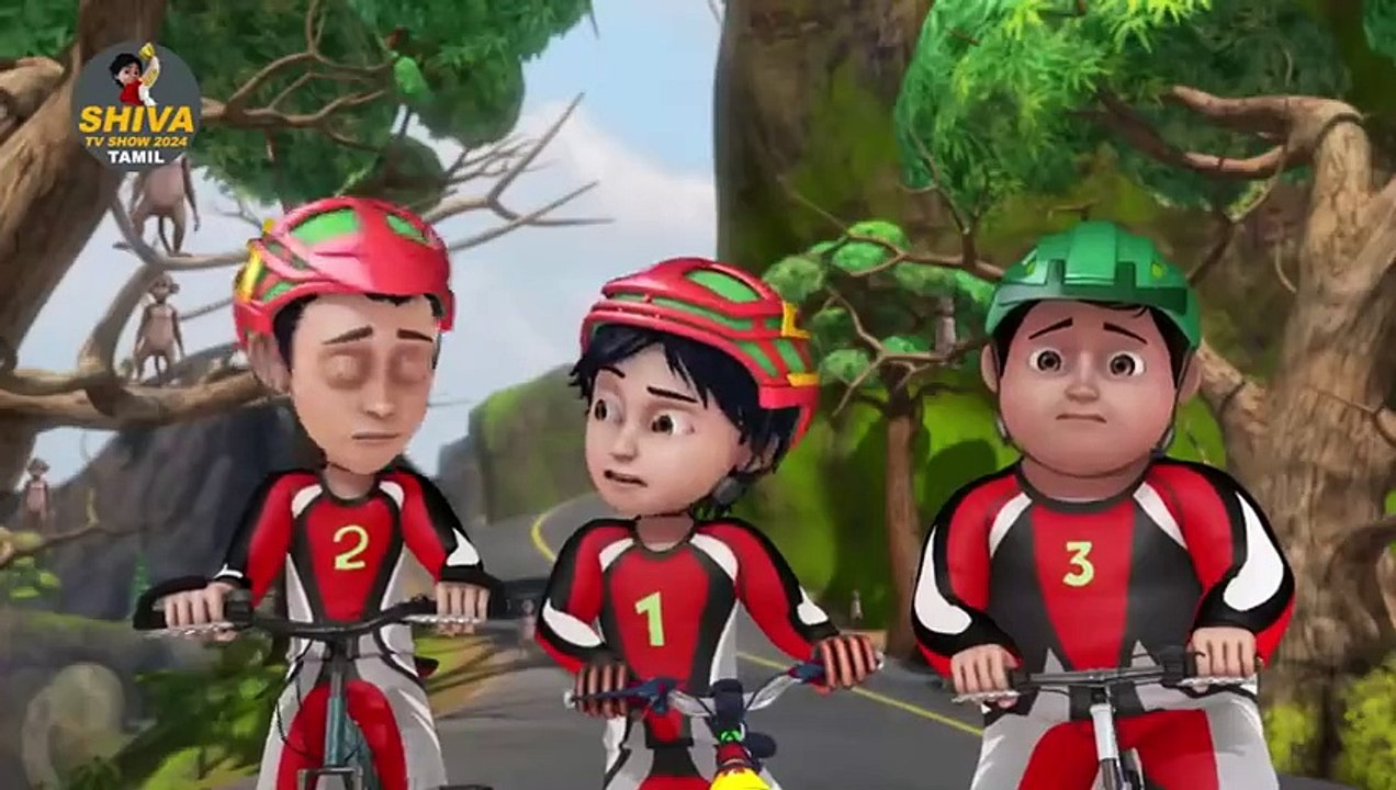 Shiva latest Episode| Inter School Cycle Race |சிவா எபி |New Action ...