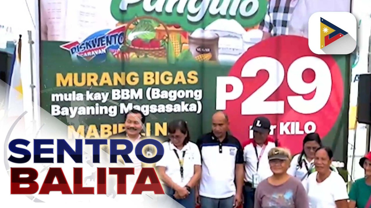Mga taga-Koronadal, nagpasalamat na nakabibili na sila ng P29/kg na bigas sa Kadiwa store sa ...