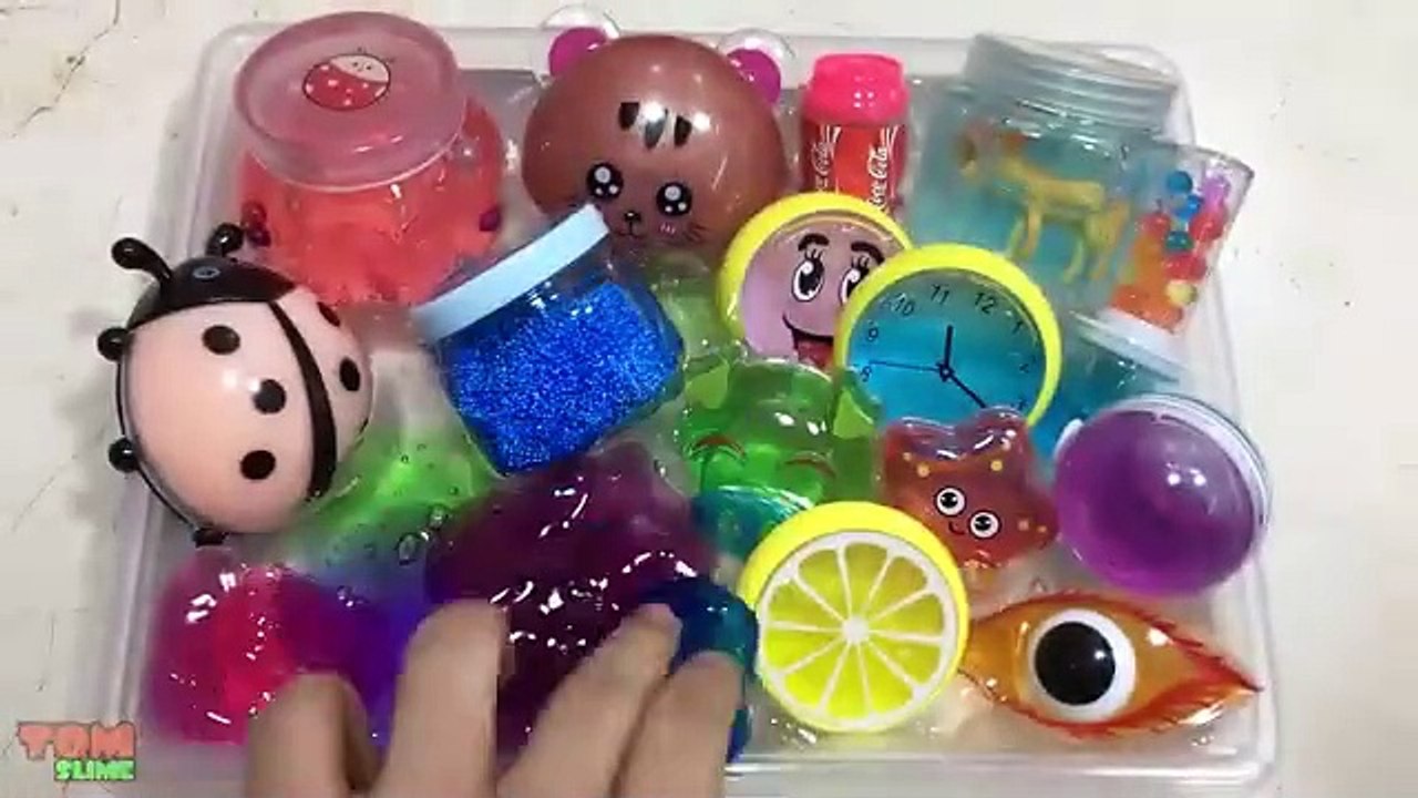 Mixing Store Bought Slime Into Clear Slime - video Dailymotion