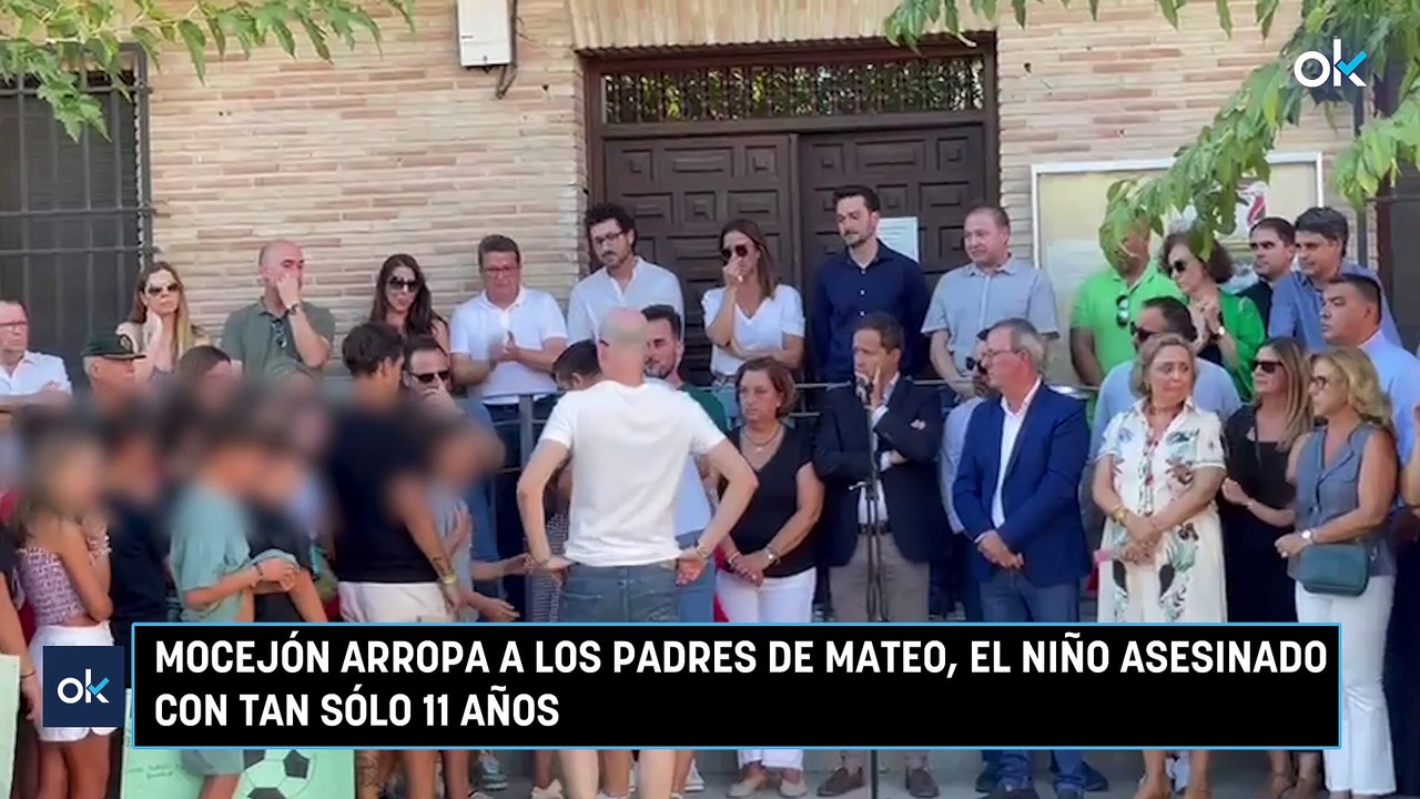 Mocejón arropa a los padres de Mateo, el niño asesinado con tan sólo 11 ...
