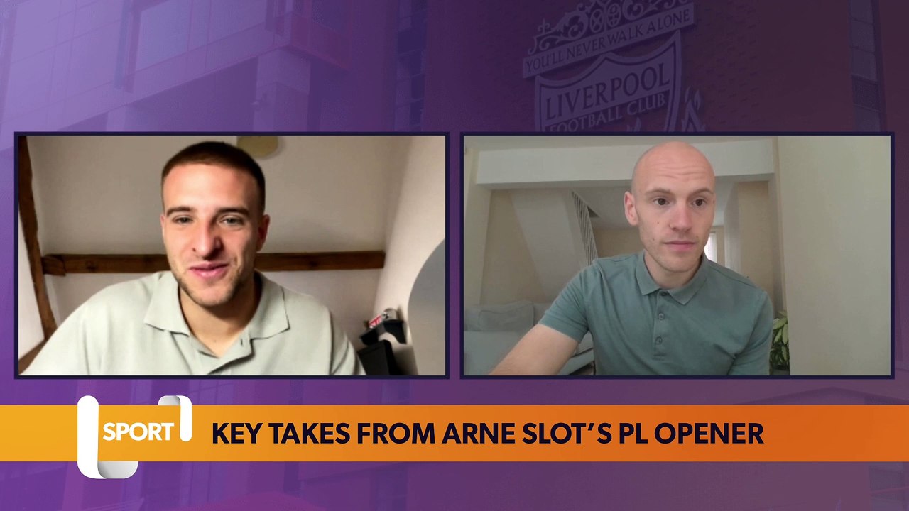 Key takes from Arne Slot’s first Premier League game in charge - video ...