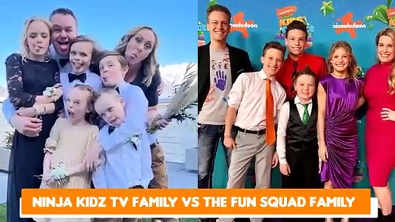 Ninja_Kidz_Tv_Family_VS_The_Fun_Squad_Family__Real_Names___Ages__2024 ...
